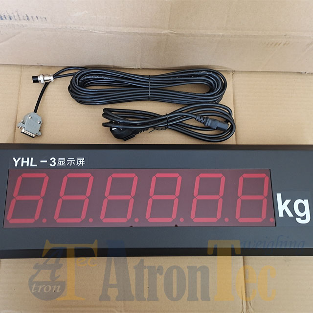 YHL-3 Weighing Indicator Remote Display,Weighbridge Auxiliary Display ...