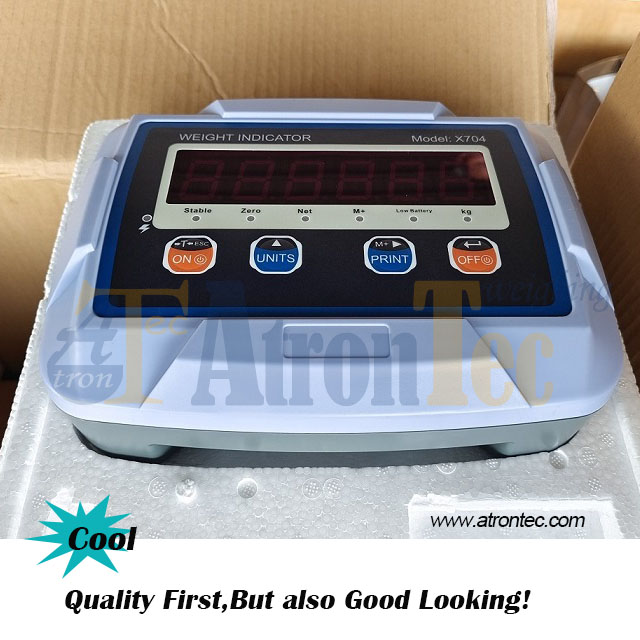 LED Display Automatic Weighing Scale Indicator, Plastic Platform Scales Weight Indicator from ...